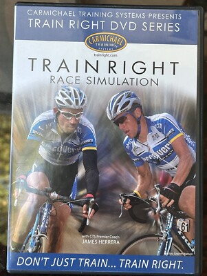 Bicycle Race training -CTS Train Right Race Simulation DVD with Chris ...