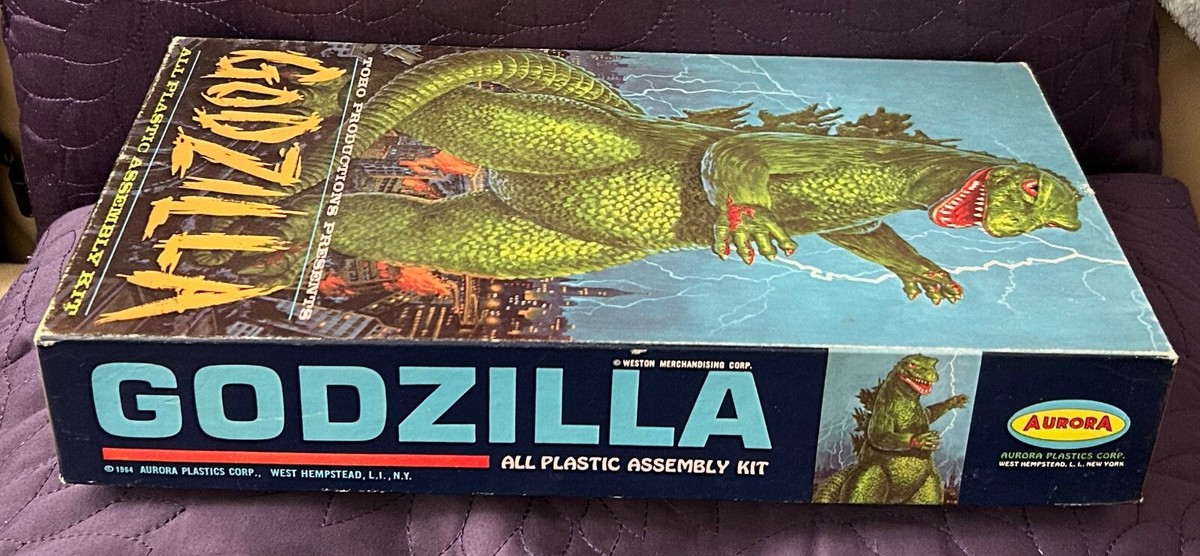 Aurora Godzilla Plastic Model Kit Godzilla's Go Cart Aurora Classic
