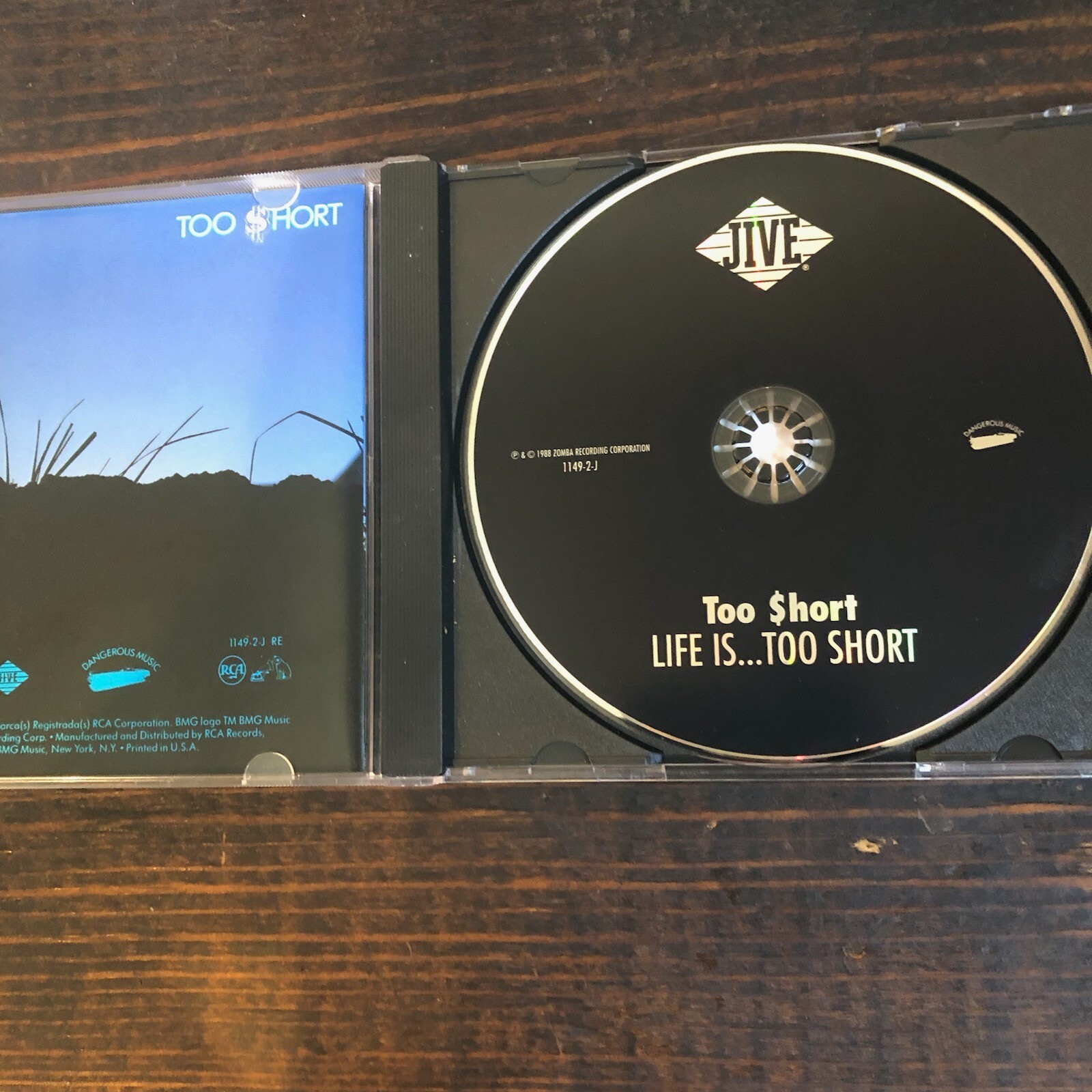 Life is... Too Short by Too Short (CD, 1990) Jive Records hip hop rap ...