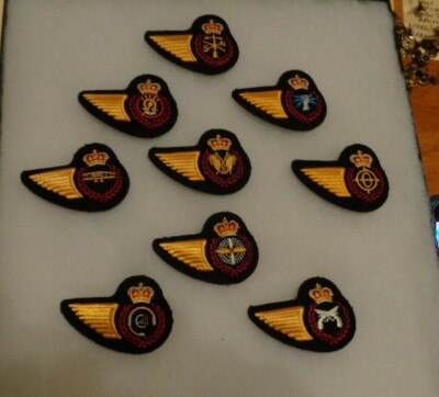 CANADA, MILITARY TRADE BADGES, SET OF 9 | eBay
