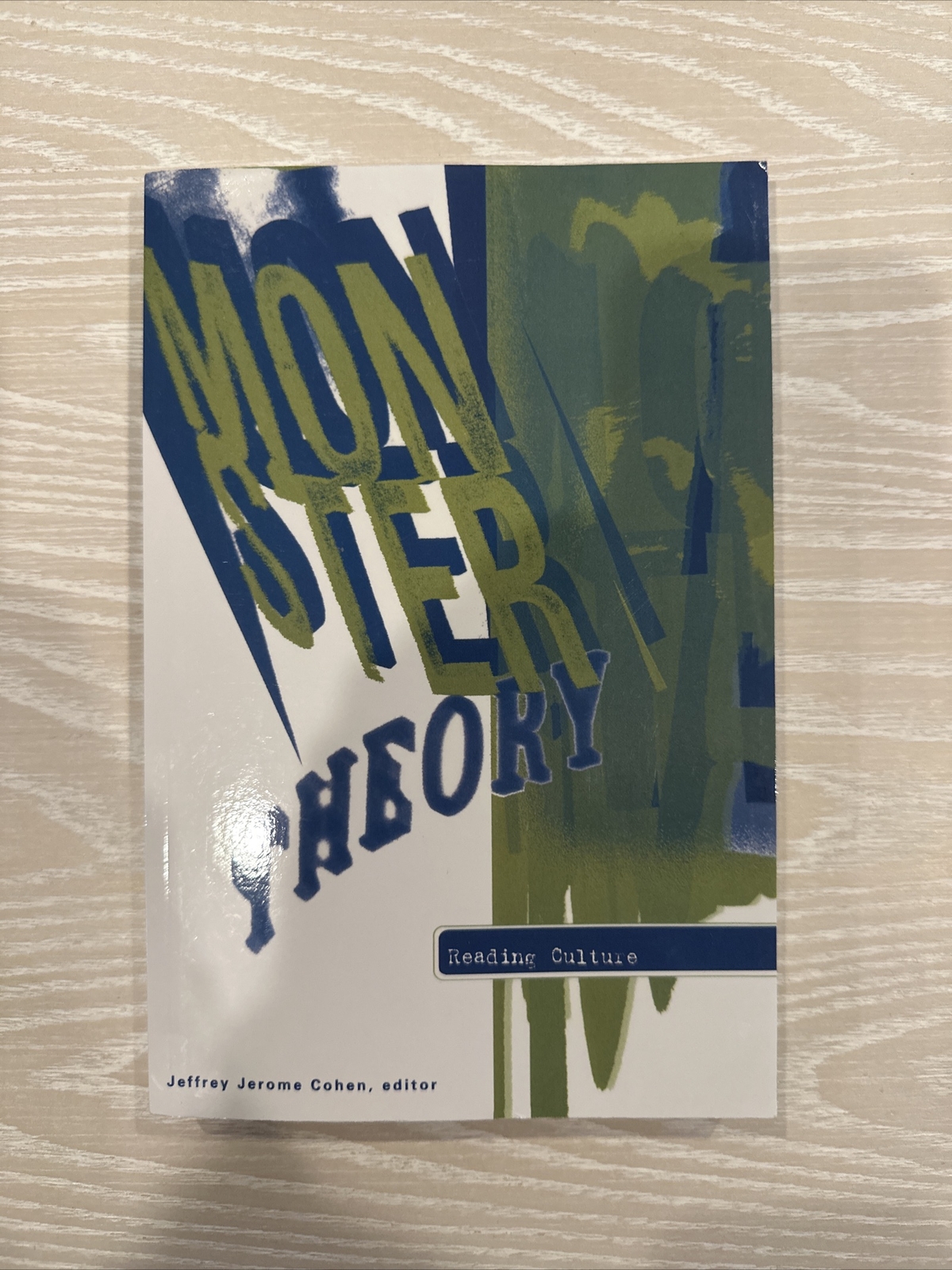 Monster Theory : Reading Culture by Jeffrey Jerome Cohen (1996, Trade ...