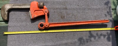 Vintage RIDGID 60" Compound Leverage Super Eight Wrench 8" HEAVY DUTY ...