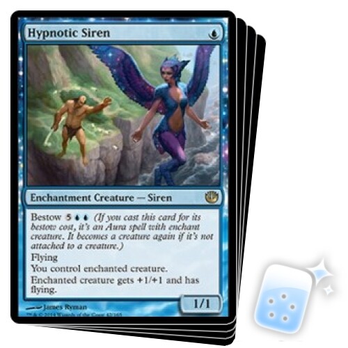 Hypnotic Siren X4 M/NM Magic: The Gathering MTG Journey Into Nyx | eBay