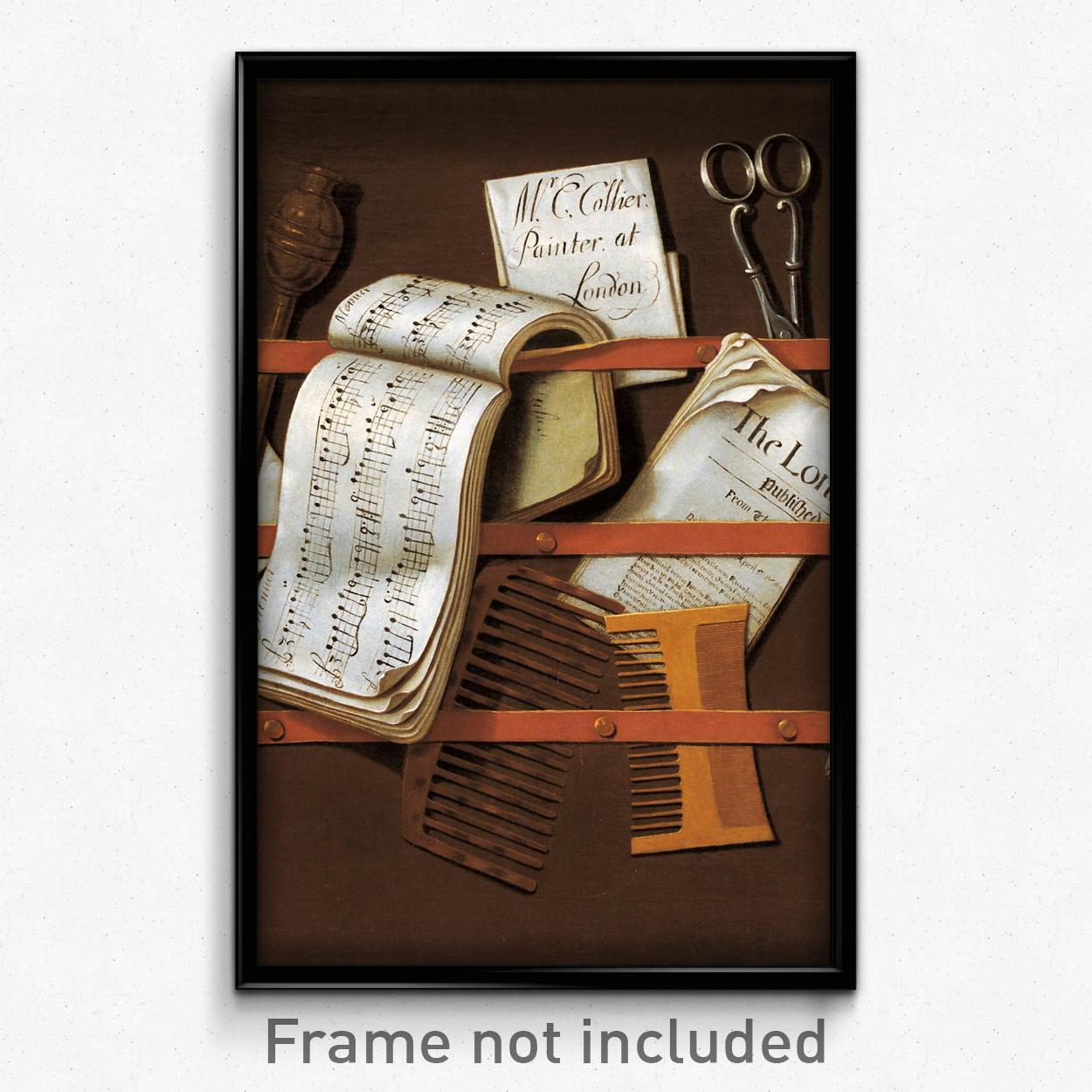 Edward Collier - Letter rack Print 11x17 Art Poster | eBay