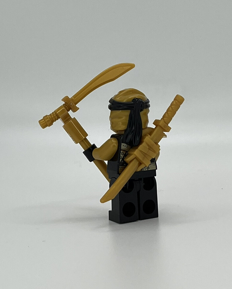 NEW LEGO Cole (Golden Ninja) - Crystalized Ninjago Black 71769 71774 ...