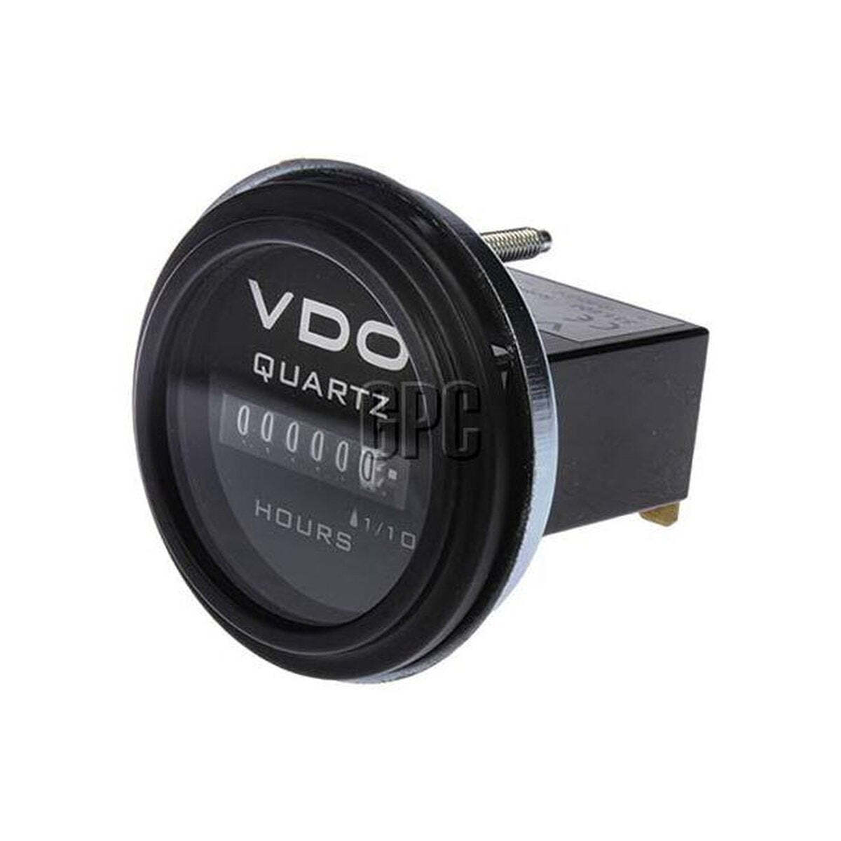 VDO Analogue Hour meter Counter-Type w/Ops Ind 52mm 10/80V Black Bezel ...