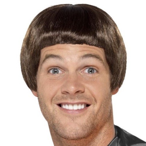 Mens Bowl Cut Dumb Guy Fancy Dress Wig 90s Dumber GUY wig by Smiffys | eBay