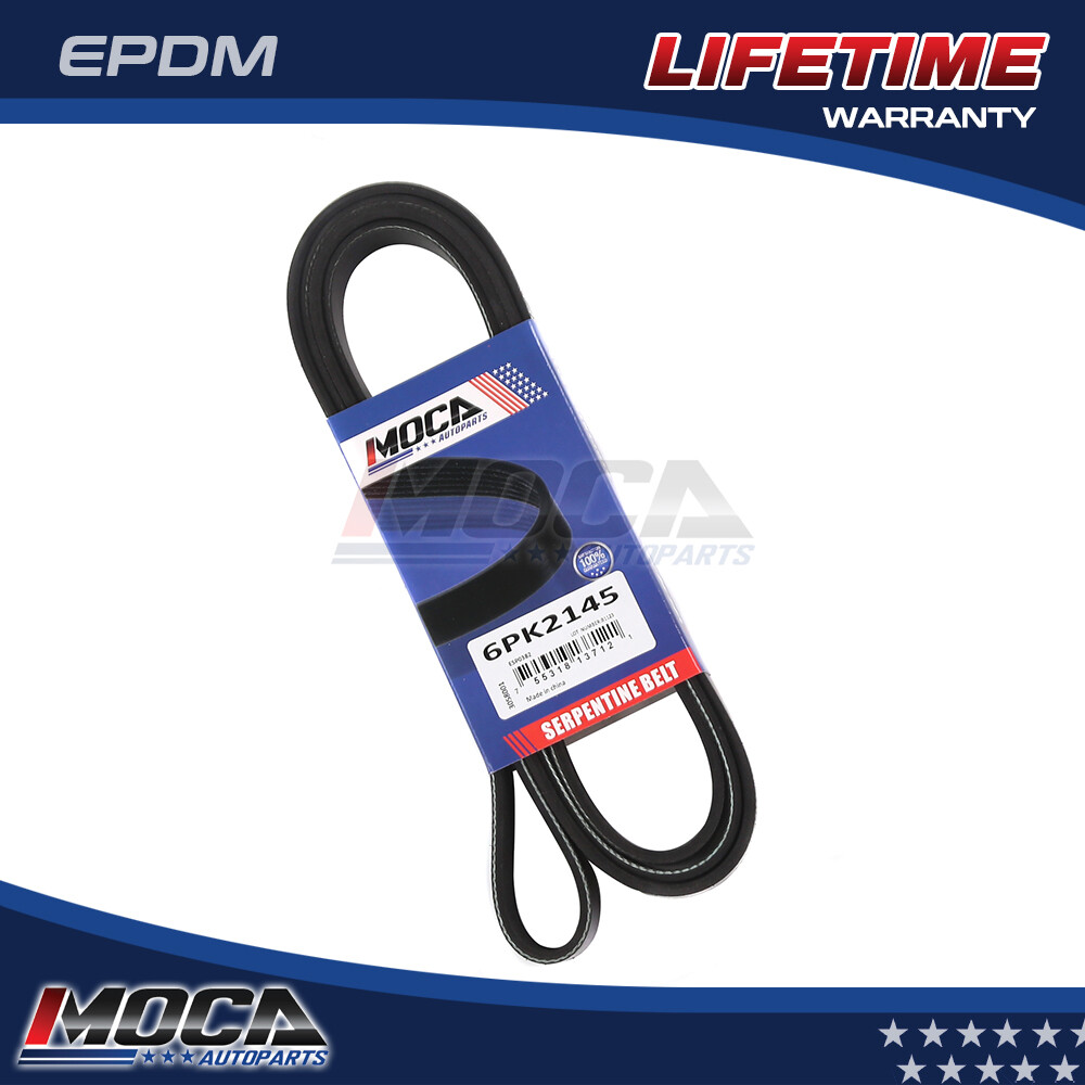 EPDM Serpentine Belt fits BMW X5 Dodge Challenger Charger Ford Mustang ...