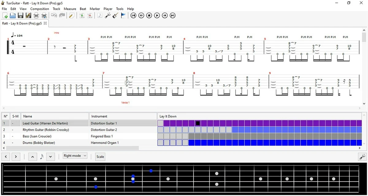 The Metal Guitar Tab