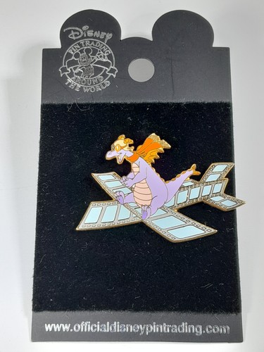 WDW Flying Figment Flying on a Filmstrip Airplane Disney Pin 18306 LE ...