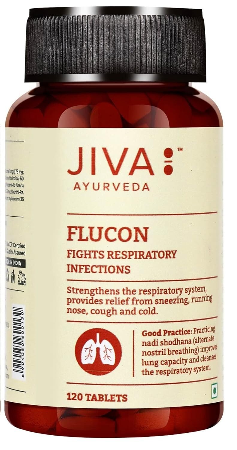 Jiva Flucon Tablet 500mg Helps In Cough & Cold - 120 Tablet (Pack of 1 ...