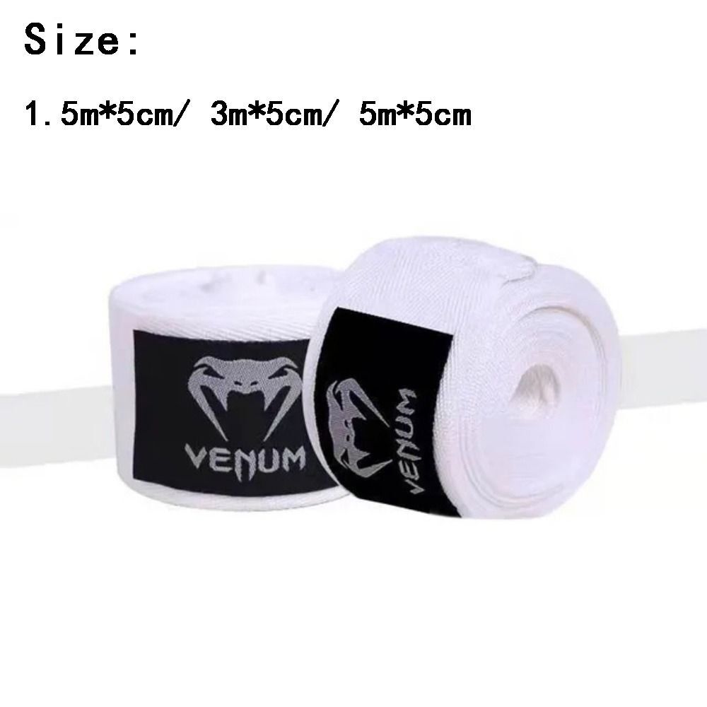 Breathable Boxing Wraps Black Red White Wrap Support Soft Wristbands ...