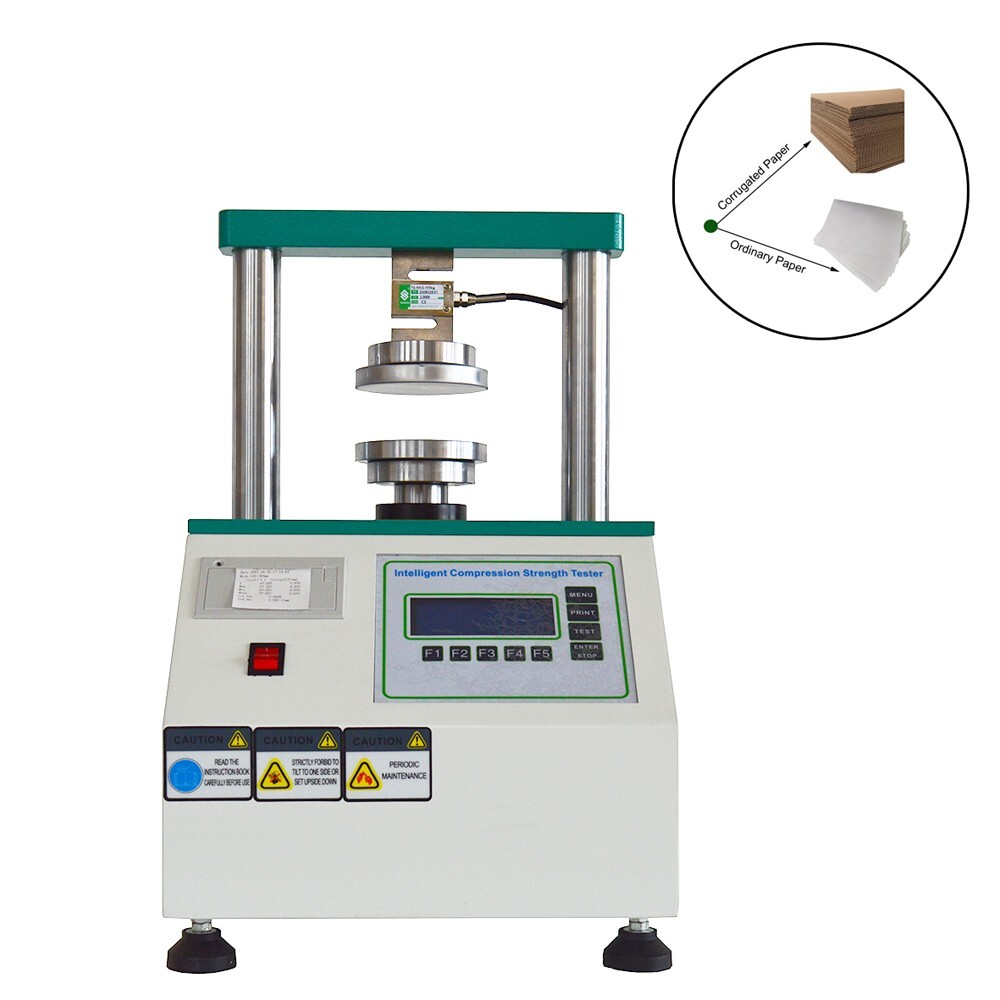 Cardboard Compression Strength Tester with Printing Function 110V 60Hz ...