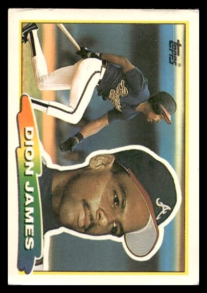 1988 Topps Big #220 Dion James Atlanta Braves | eBay