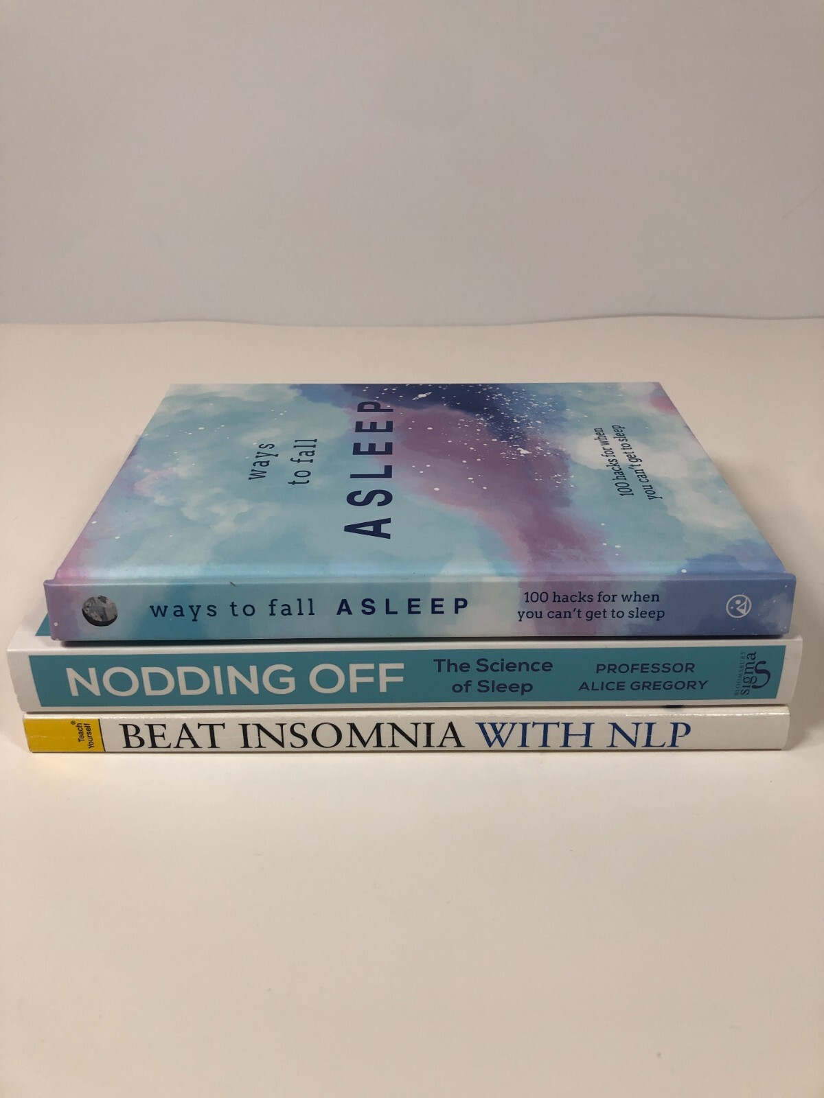 Lot of 3 Books: Sleep Science of Sleep Beating Insomnia Health and Rest ...
