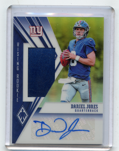 2019 PANINI PHOENIX #RR-DJ DANIEL JONES AUTOGRAPH HELMET ROOKIE RC #25/ ...