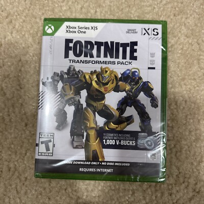 Fortnite Transformers Pack + 1,000 V-Buck (Xbox Series X/S, Xbox One ...