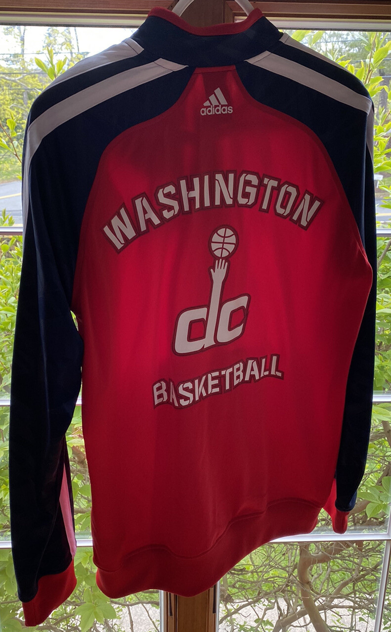 *NEW* Men's Washington Wizards Official Adidas Warm Up Jacket Size M ...