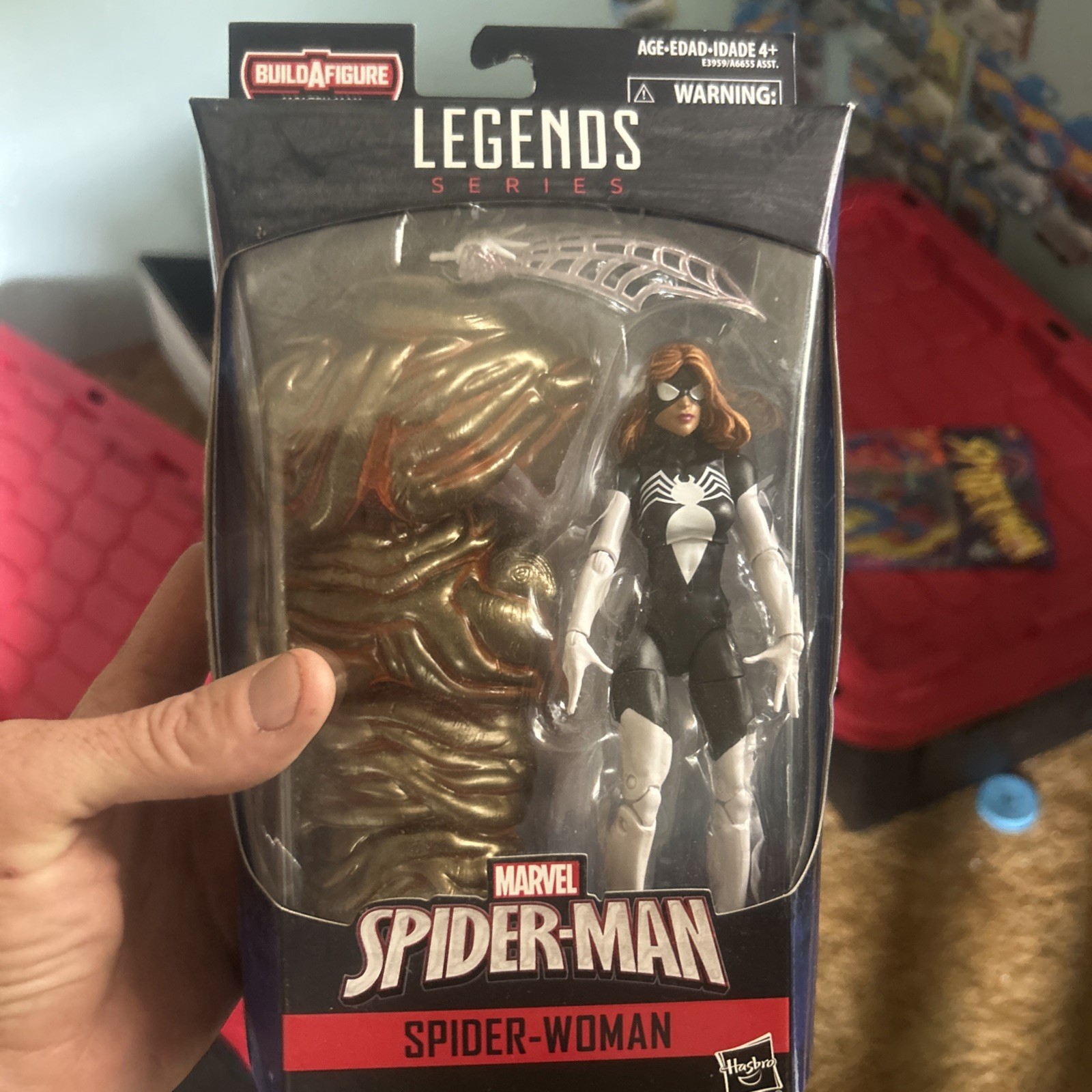 Hasbro Marvel Spider-Man Legends Series 6-Inch Spider-Woman Collectible ...