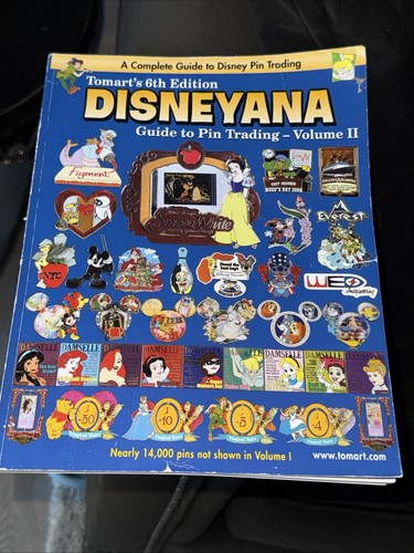Disneyana Guide To Disney Pin Trading Guide Volume II Soft covered Book ...