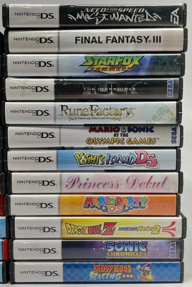 Lot of 35 Empty Nintendo DS Game Cases | eBay