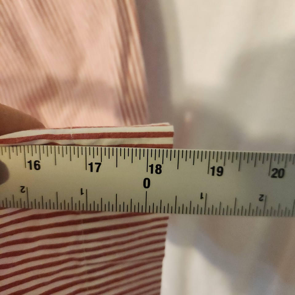 Dream Jeannes Quacker Factory Red & White Striped Capri Pants 2X ...