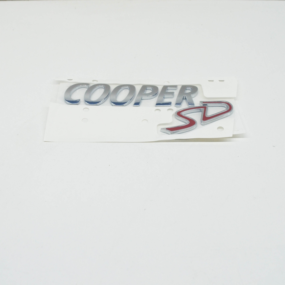 NEW MINI COOPER F55 TRUNK LID COOPER SD EMBLEM 51147268514 7268514 ...