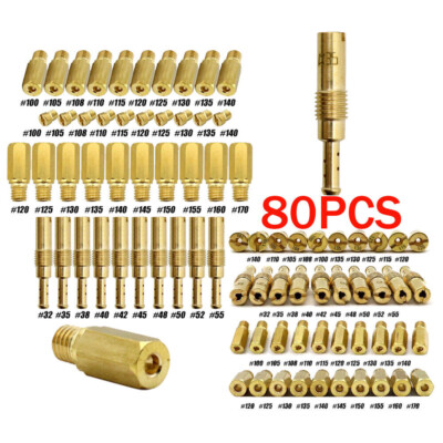 For nibbi 28mm carb Carburetor 60X Main Jets&20X Slow Jets/Pilot Jet | eBay