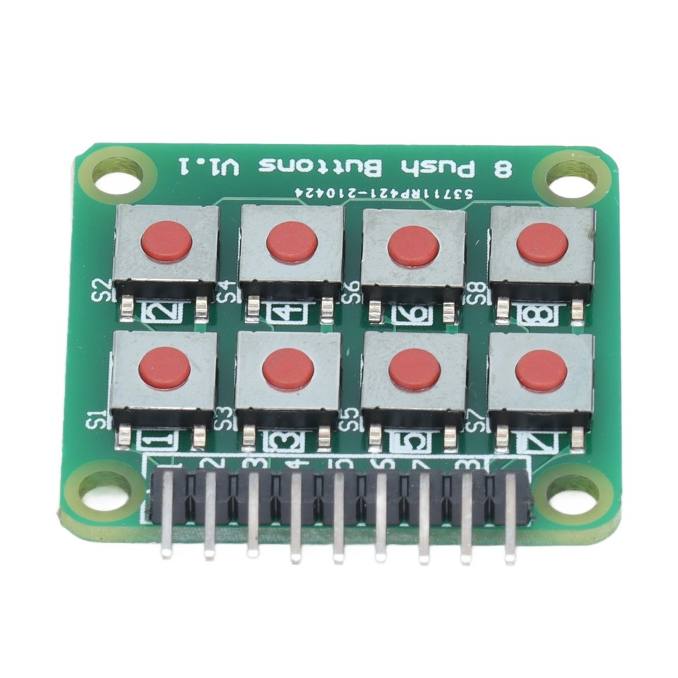 Button Key Module Keypad Board 2x4 8 Push Micro Switch Accessories New ...