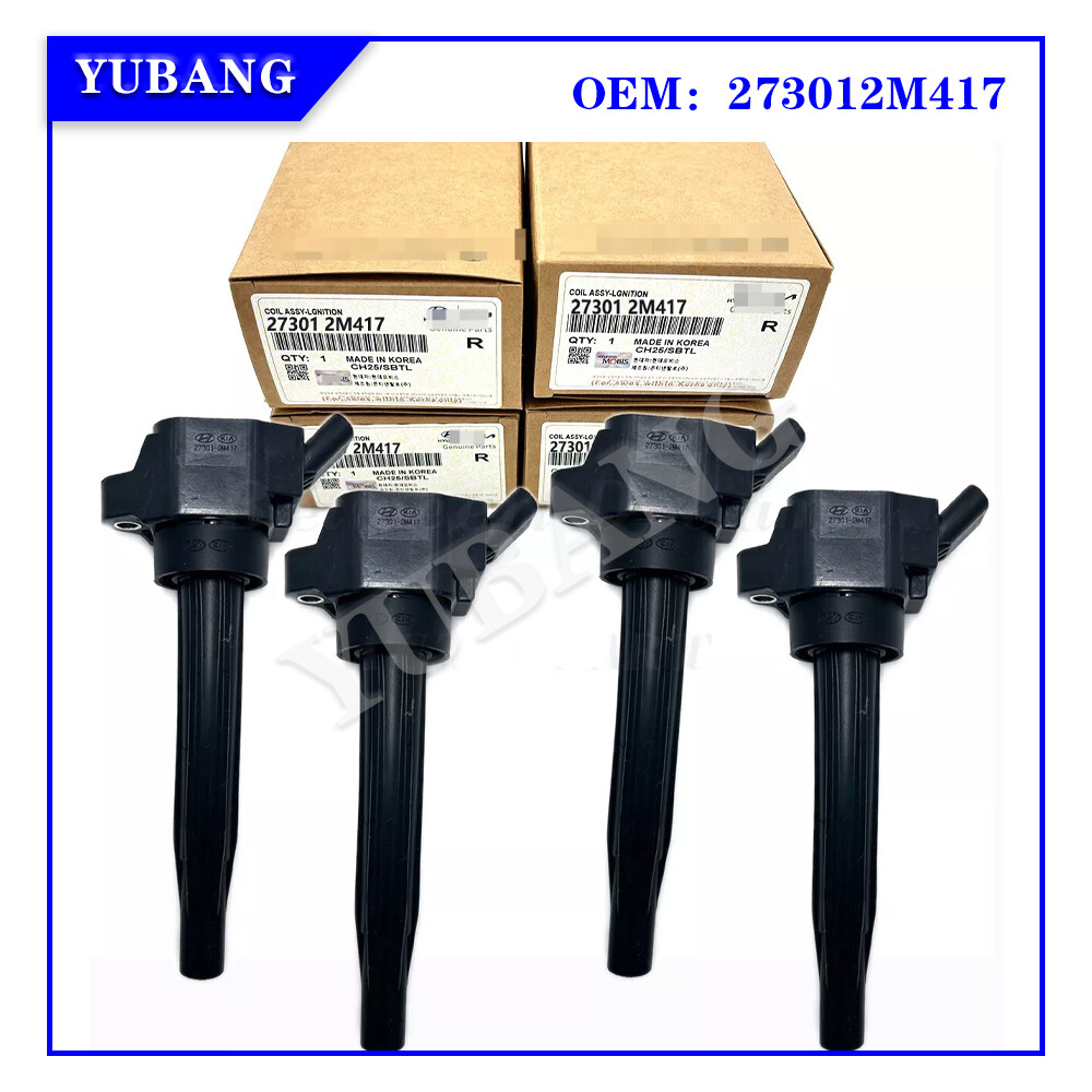 4PCS Gen-uine for Hyundai Kia 1.6L Turbo 2020-2024 Ignition Coil 27301 ...