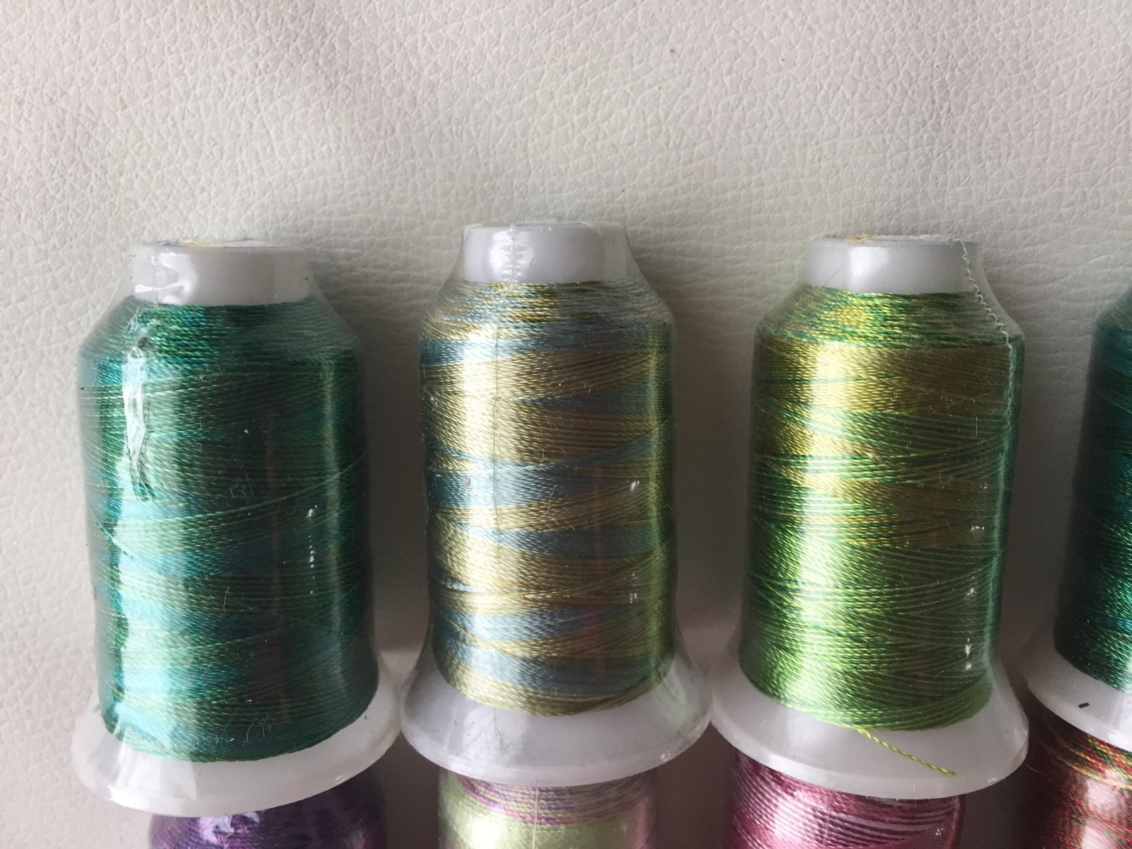 WonderFil ACCENT™ Variegated Thread, 2-ply Rayon, 12wt 400M Spools ...