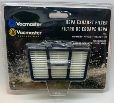 Vacmaster VFHF HEPA Exhaust Filter (Use with VF408 & VF409) - Prepaid ...