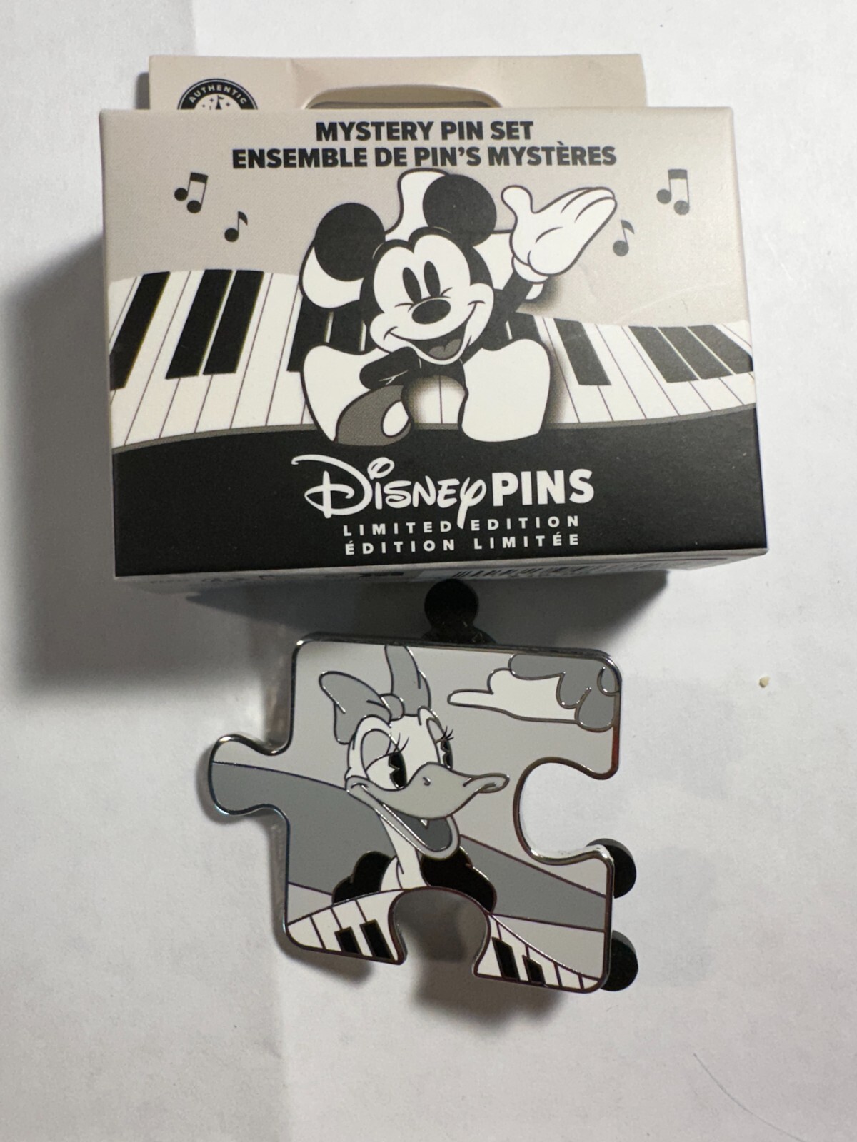 DAISY DUCK PIANO CHARACTER CONNECTION PUZZLE MYSTERY PIN DISNEY LE600 | eBay