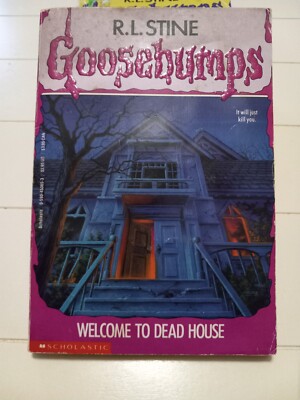 Goosebumps Book #1 Welcome to Dead House RL Stine 1st Scholastic Print ...