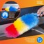 Static Duster - 23" Inch Rainbow Feather Duster Electrostatic Attracts ...