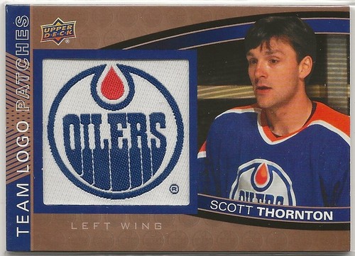 2013-14 Upper Deck Edmonton Oilers Team Logo Patches #TL9 Scott ...