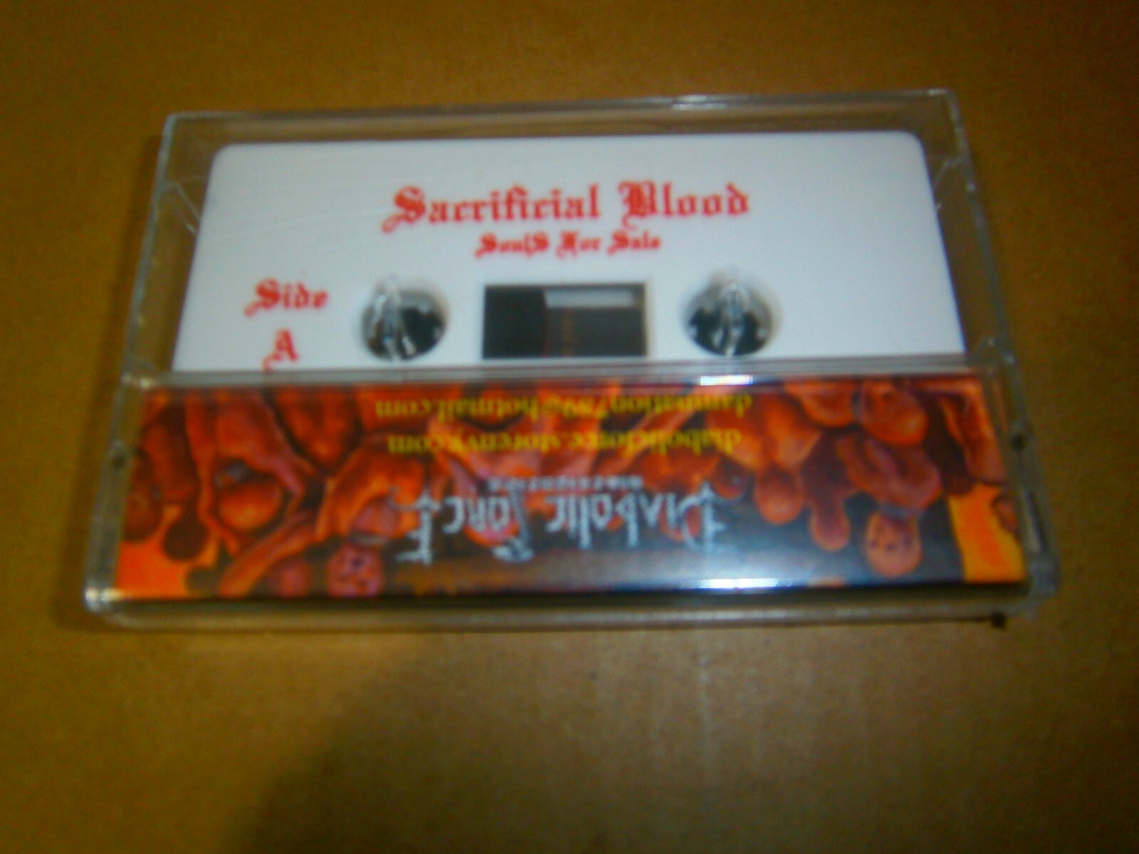SACRIFICIAL BLOOD - Souls for Sale. Tape | eBay
