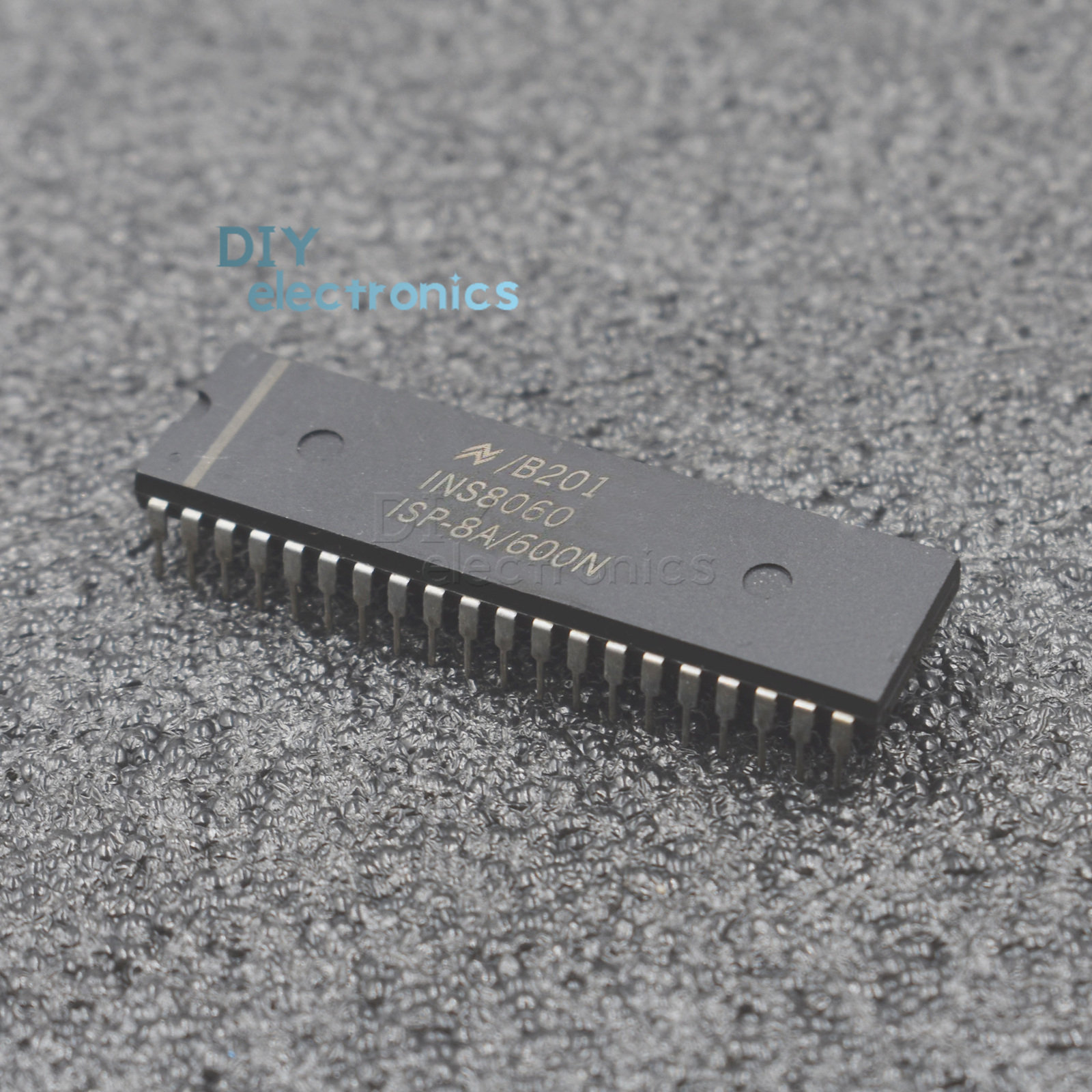 1PCS INS8060 8060 SINGLE-CHIP 8-BIT N-CHANNEL MICROPROCESSOR DIP-40 IC ...