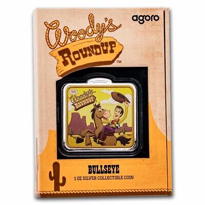 2025 Disney Pixar Woody's Roundup - Bullseye Coin 1oz Silver Coin | eBay