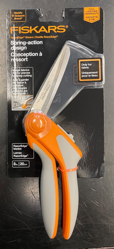 Fiskars Razor Edge Spring Action Tabletop Only Fabric - 8 Inches Shears ...