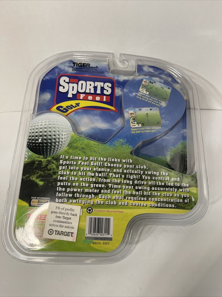 Tiger Sports Feel Golf Handheld Electronic LCD Game NEW 50626003114| eBay