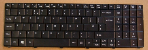 TESTED GENUINE UK Keyboard MP-09G36GB-6981W - PK130PI1B08 NKI171303 | eBay