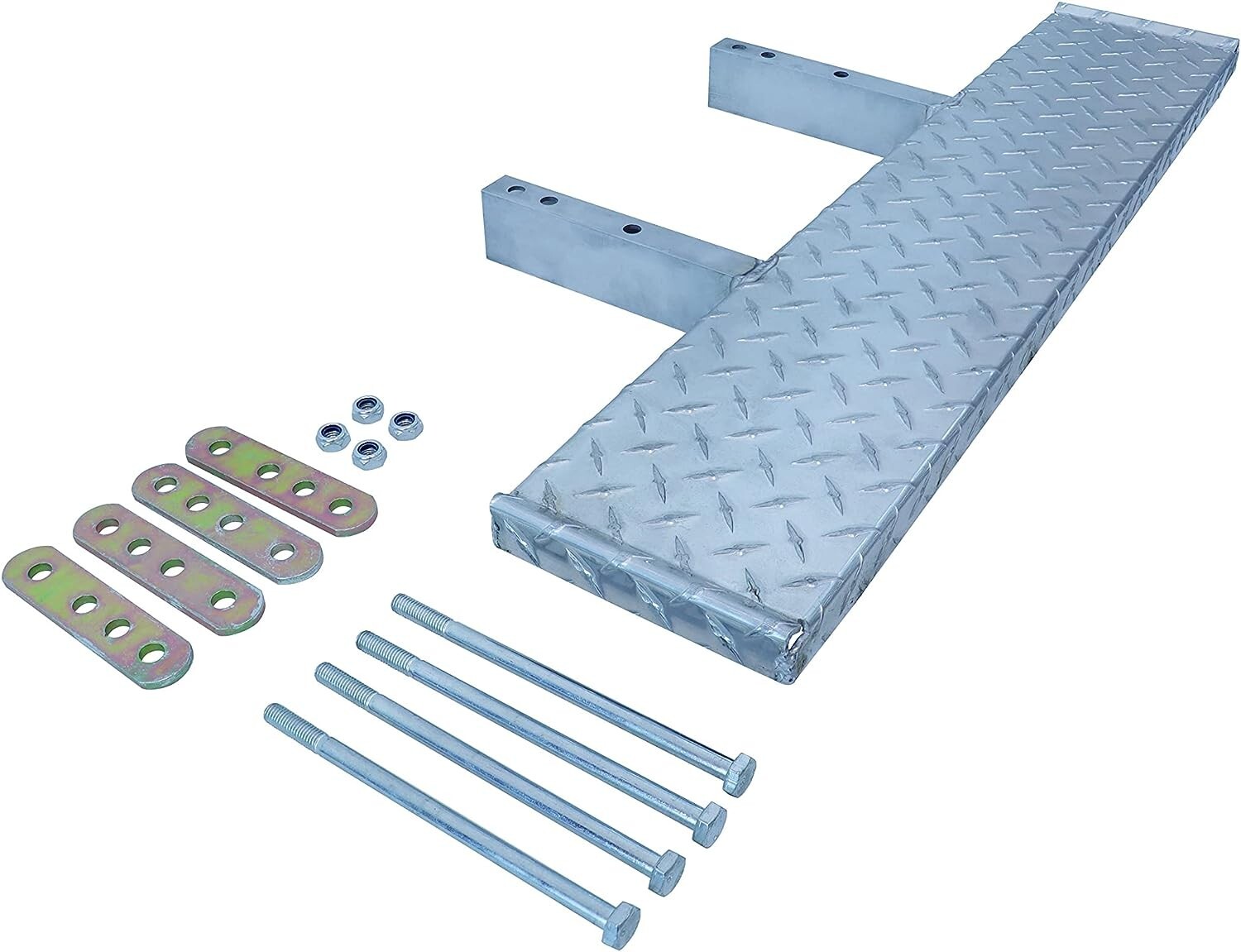 Heavy Duty Aluminum Boat Trailer Step No Slip Platform for Stepping on ...