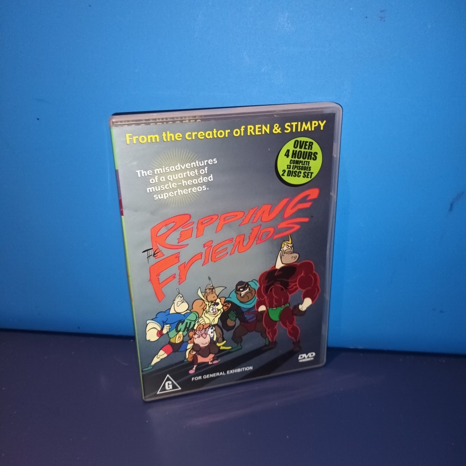 The Ripping Friends DVD Complete 13 ep John Kricfalusi creator Ren ...