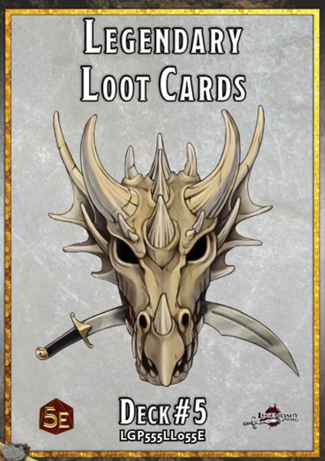 Legendary Loot Cards Deck #5 (5th Edition) | eBay