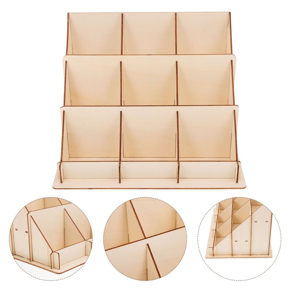 Card Display Stand Sticker Rack Retail Racks Holder Business Organizer ...