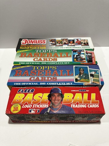 Vintage Baseball Card Collection Lot ~ Full Sets | eBay