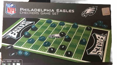 Philadelphia Eagles Checkers Game Set with Helmets Game Is Immaculate ...