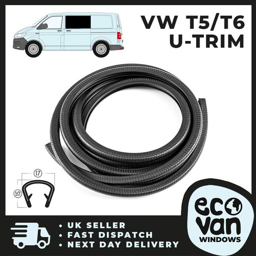 VW T5 T6 Internal U Trim Campervan Window Rubber Knock On Trim - Sold ...