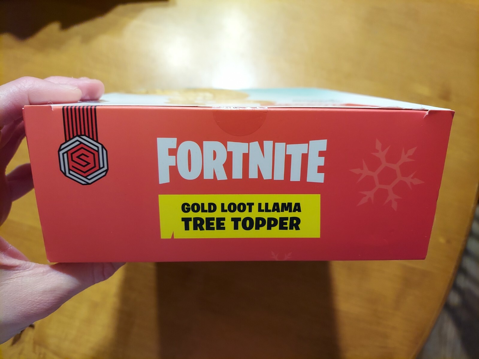 Fortnite Gold Loot Llama Christmas Tree Topper Collectible 6.5" Non ...